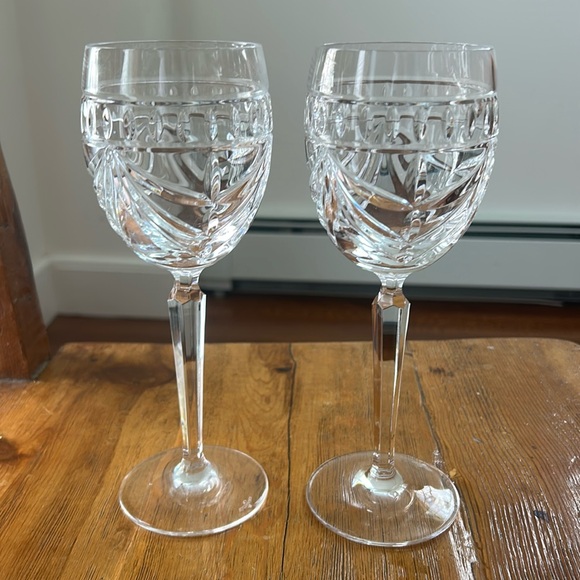 Waterford | Kitchen | Waterford Crystal Wine Glasses Set Of 2 | Poshmark